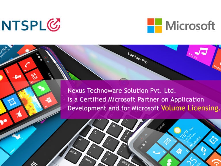 NTSPL got the Microsoft Volume Licensing Partnership.