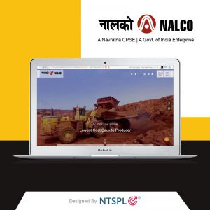 NALCO India Newly Designed Website by NTSPL