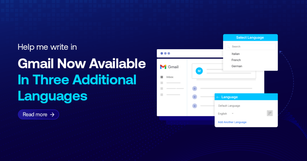 Google Expands Gmail AI Writing to 3 New Languages
